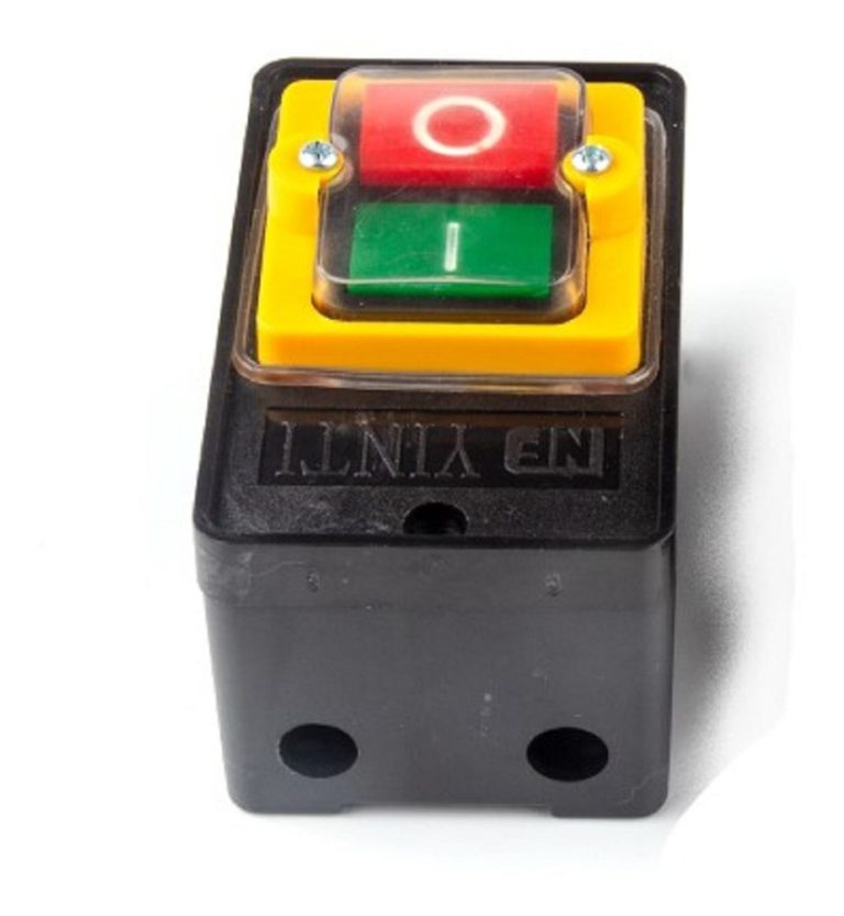 Interruptor Pulsador Monofásico Trifásico 220v -380 C/caja - HANGAR77